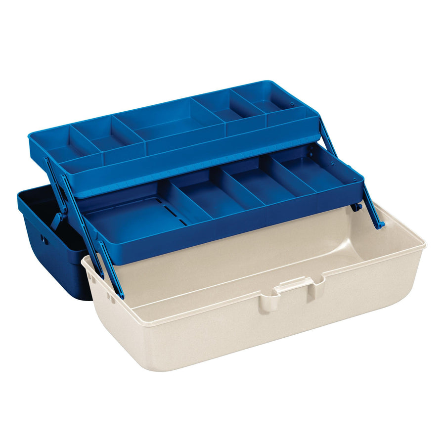 Panaro | 118/2 White and Blue Tackle Box, with 2 Shelves - BellGear ...