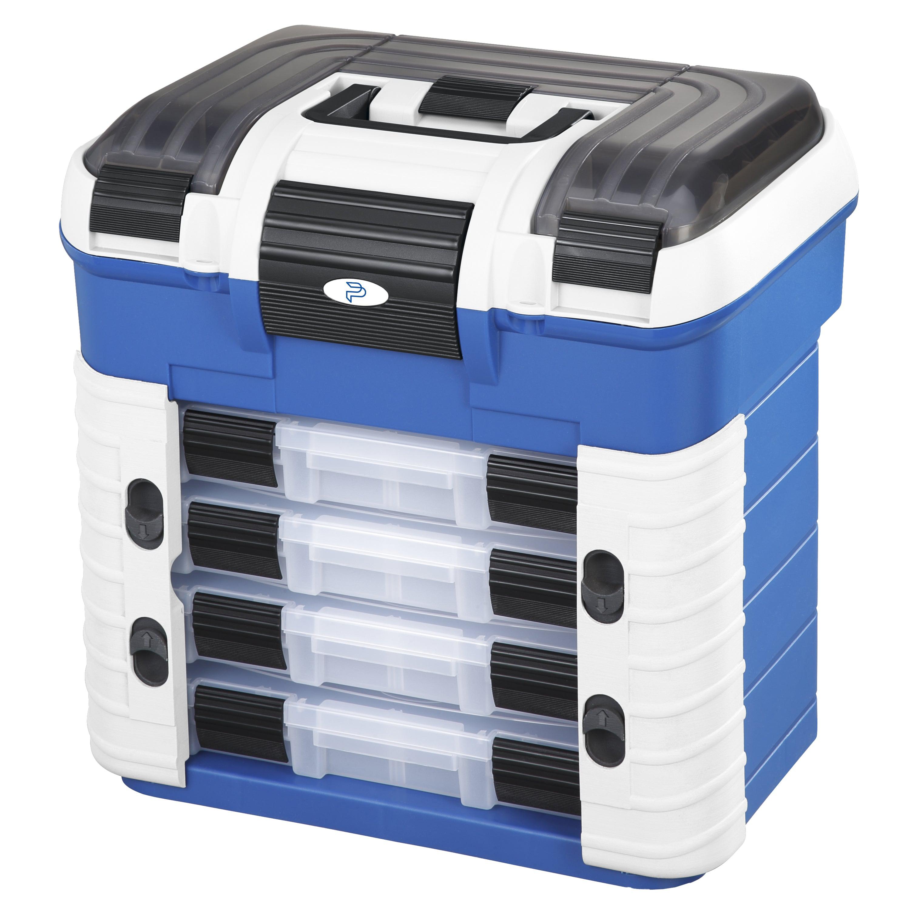 Panaro | 502 Blue,White and Grey Superbox, with 3 Lid Compartments, 1 ...